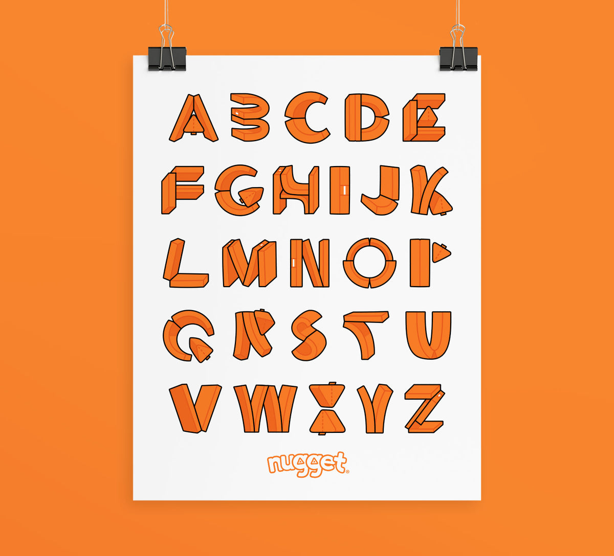 Nuggety Art Prints: Nugget A to Z | Nugget®