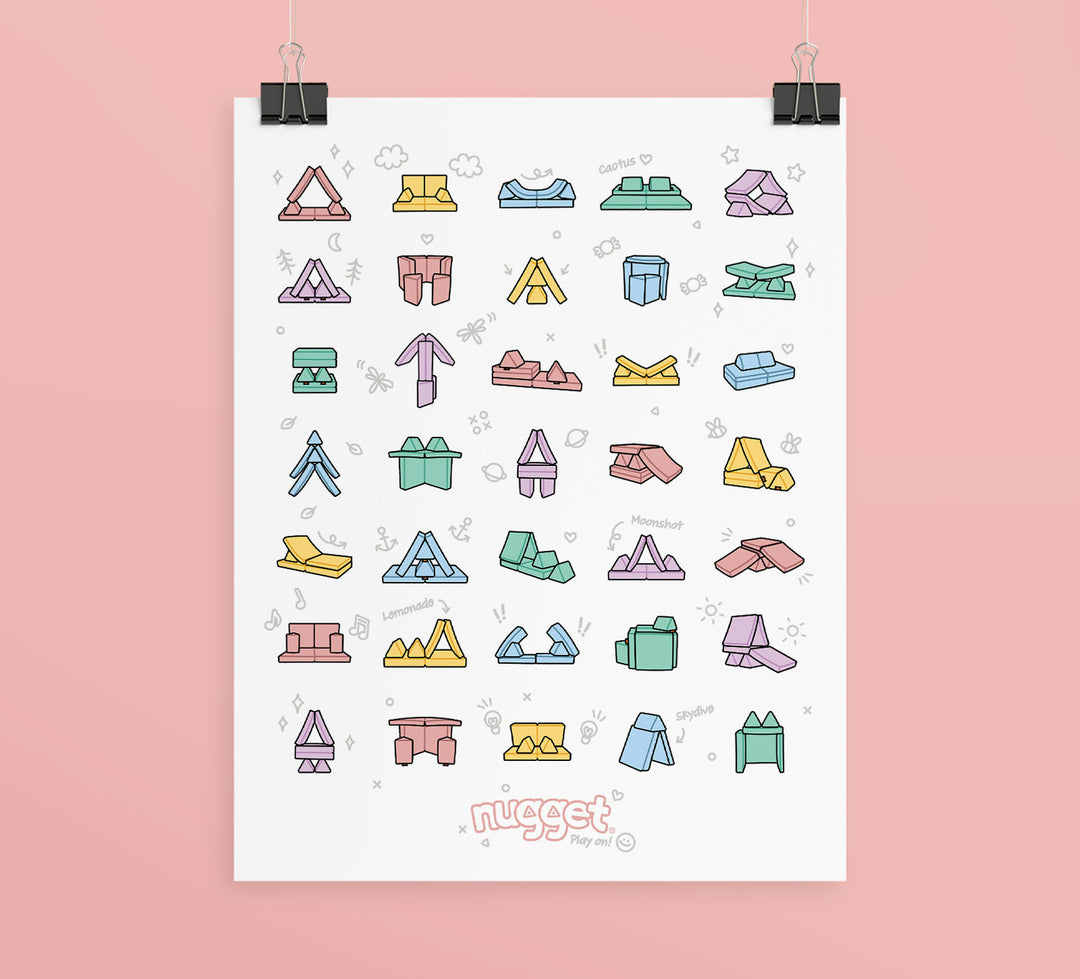 Nuggety Art Prints: One-Nugget Builds | Nugget®