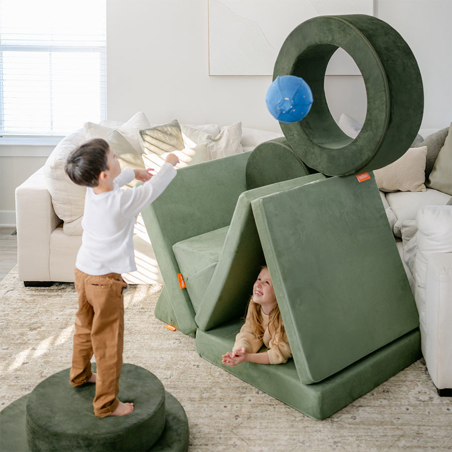 The Original Chunk™ Play Ottoman In Harbor | Nugget®