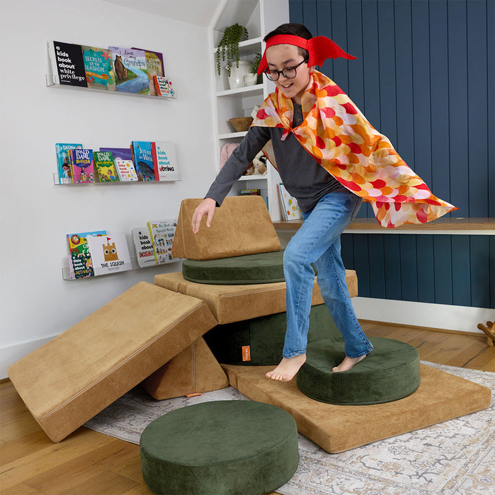 The Original Chunk™ Play Ottoman In Harbor | Nugget®